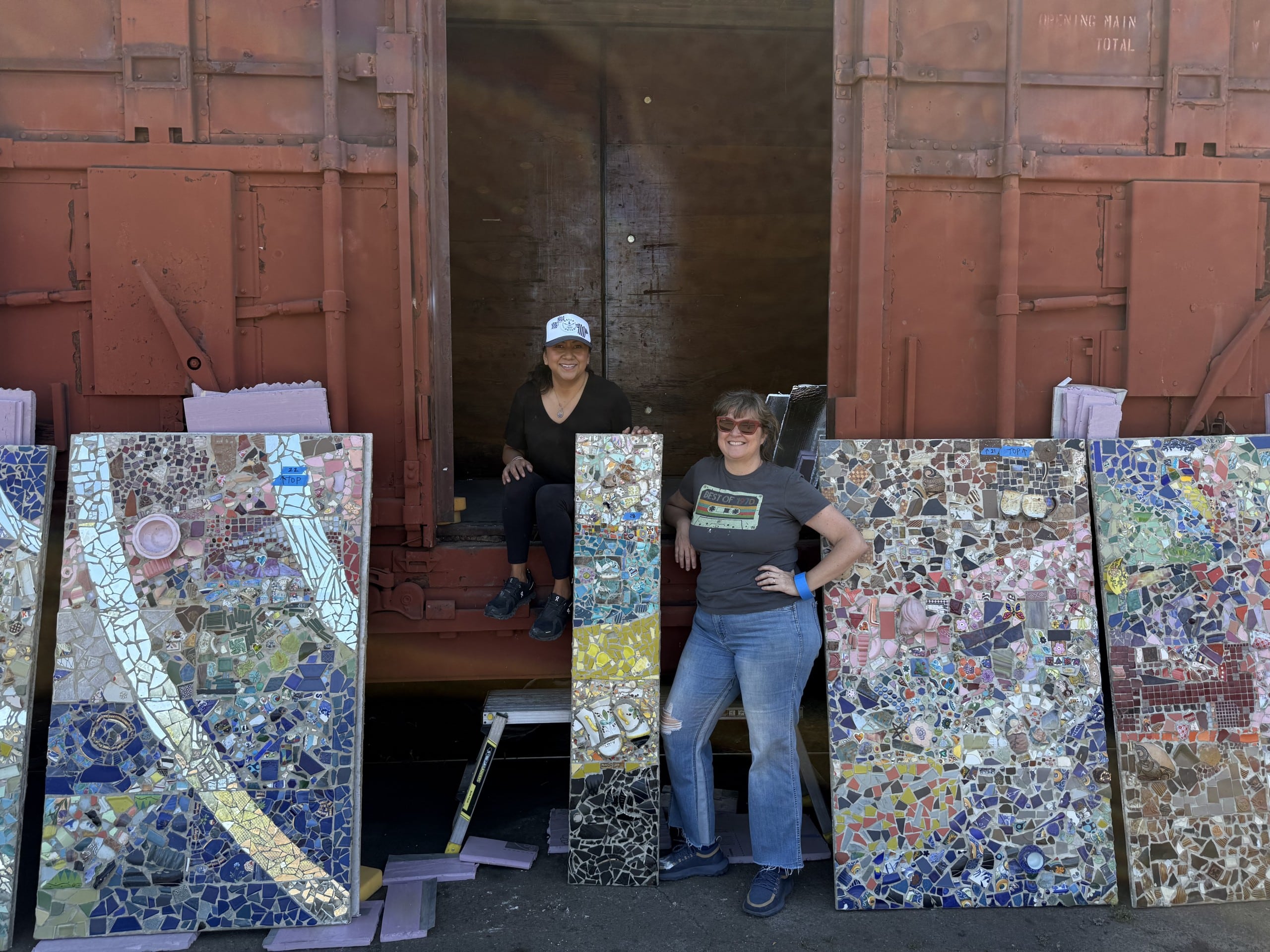 Earthquake mural unveiled at Action Art Fest – Yountville Sun
